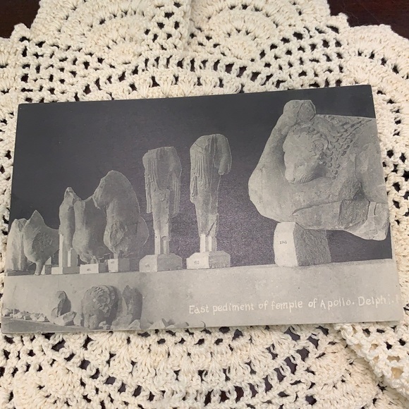 Vintage | Office | Vintage East Pediment Temple Of Apollo Delphi Rare ...